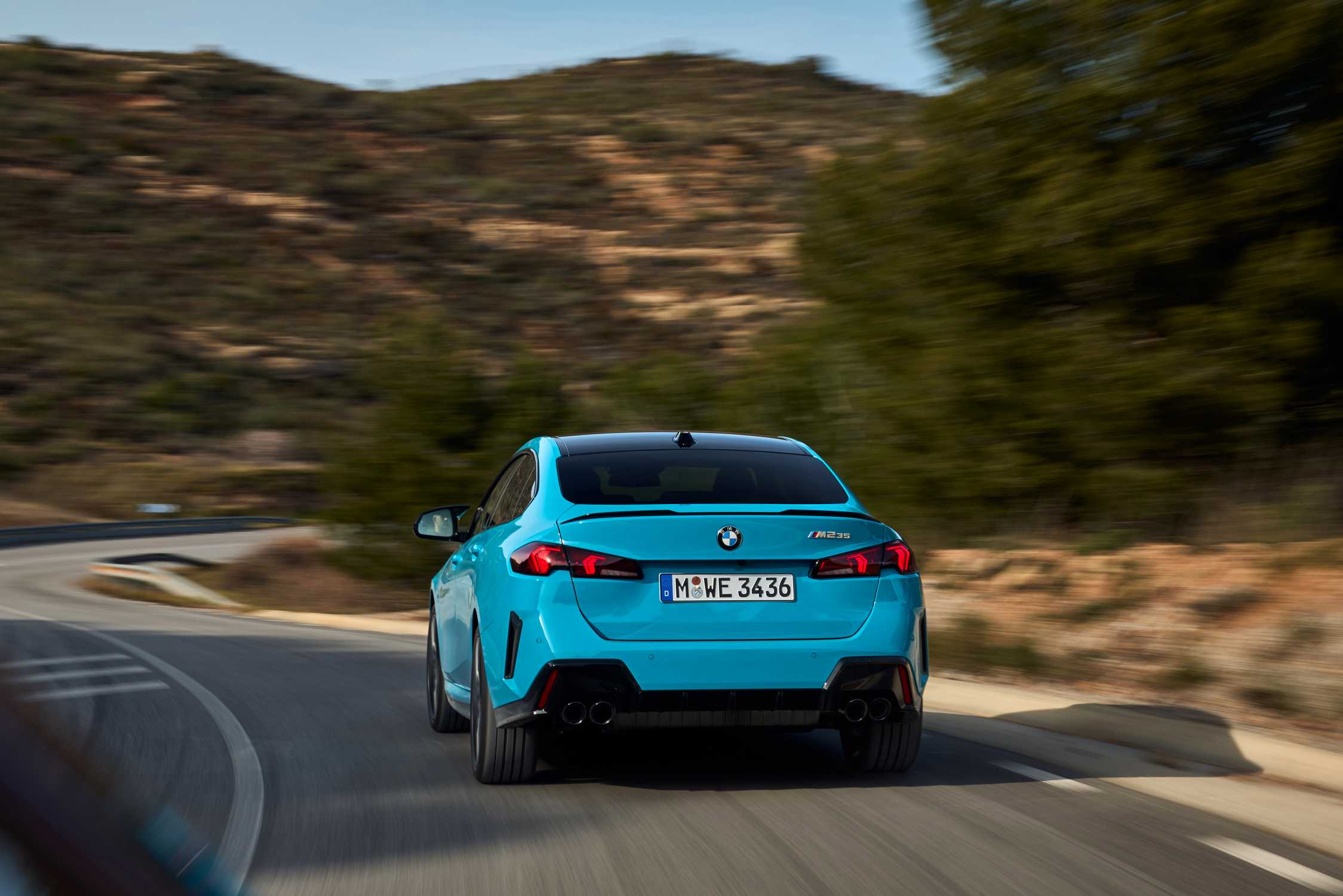 The new BMW M235 xDrive Gran Coupe - Miami Blue. (02/2025)
