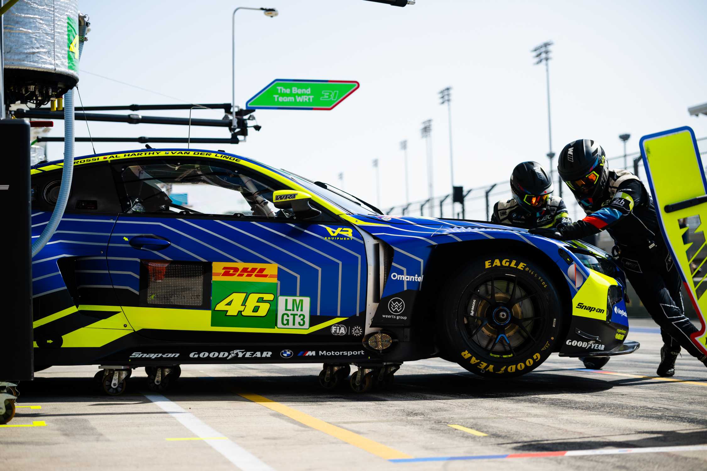 Lusail (QAT), 21st to 22nd February 2025. BMW M Motorsport, FIA World Endurance Championship ...