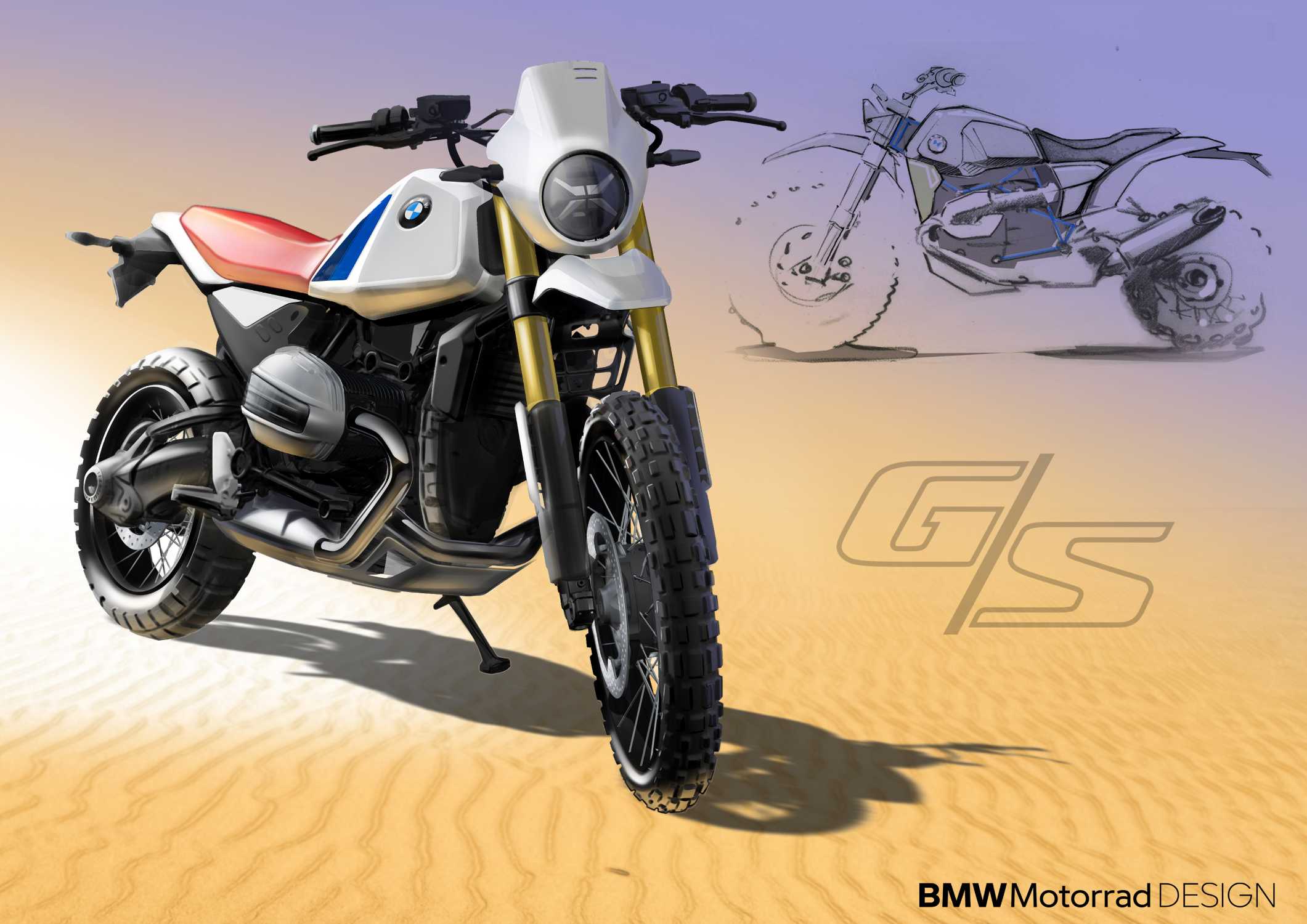 BMW R 12 G/S - Design.