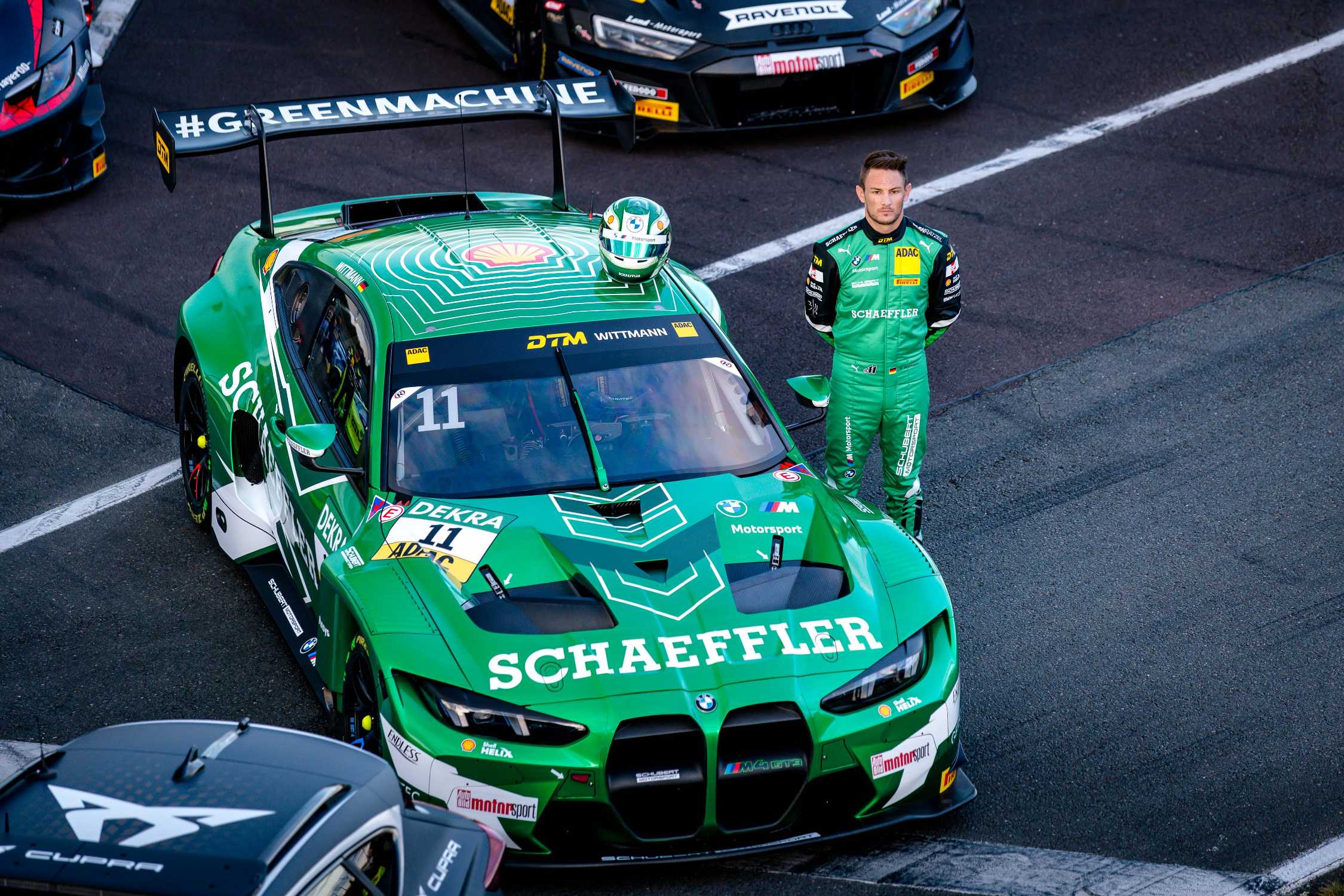 Oschersleben (GER), 1-2 April 2025. DTM, ADAC Motorsport, Schubert Motorsport, #11 BMW M4 GT3 ...