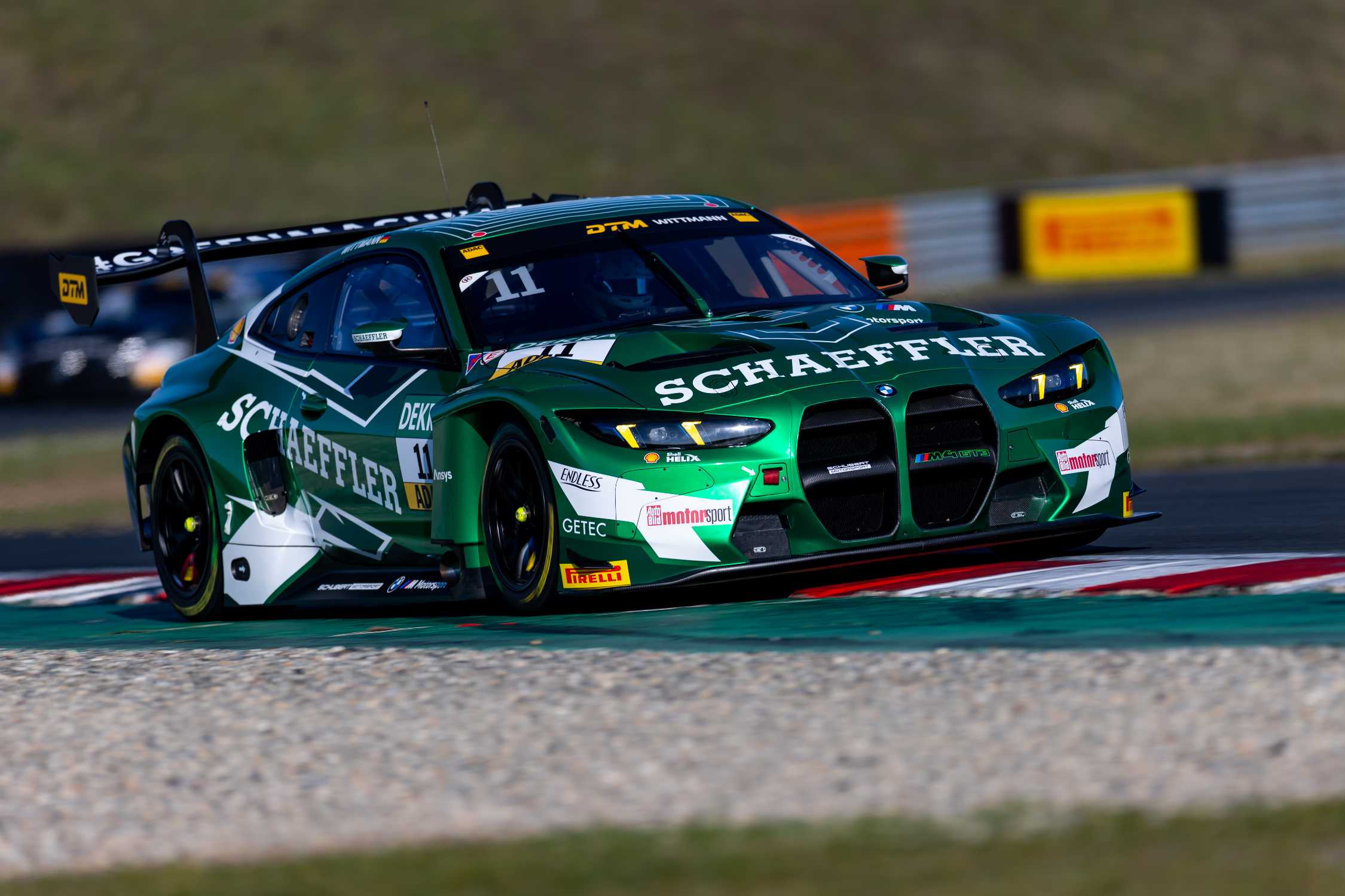 Oschersleben (GER), 1-2 April 2025. DTM, ADAC Motorsport, Schubert Motorsport, #11 BMW M4 GT3 ...