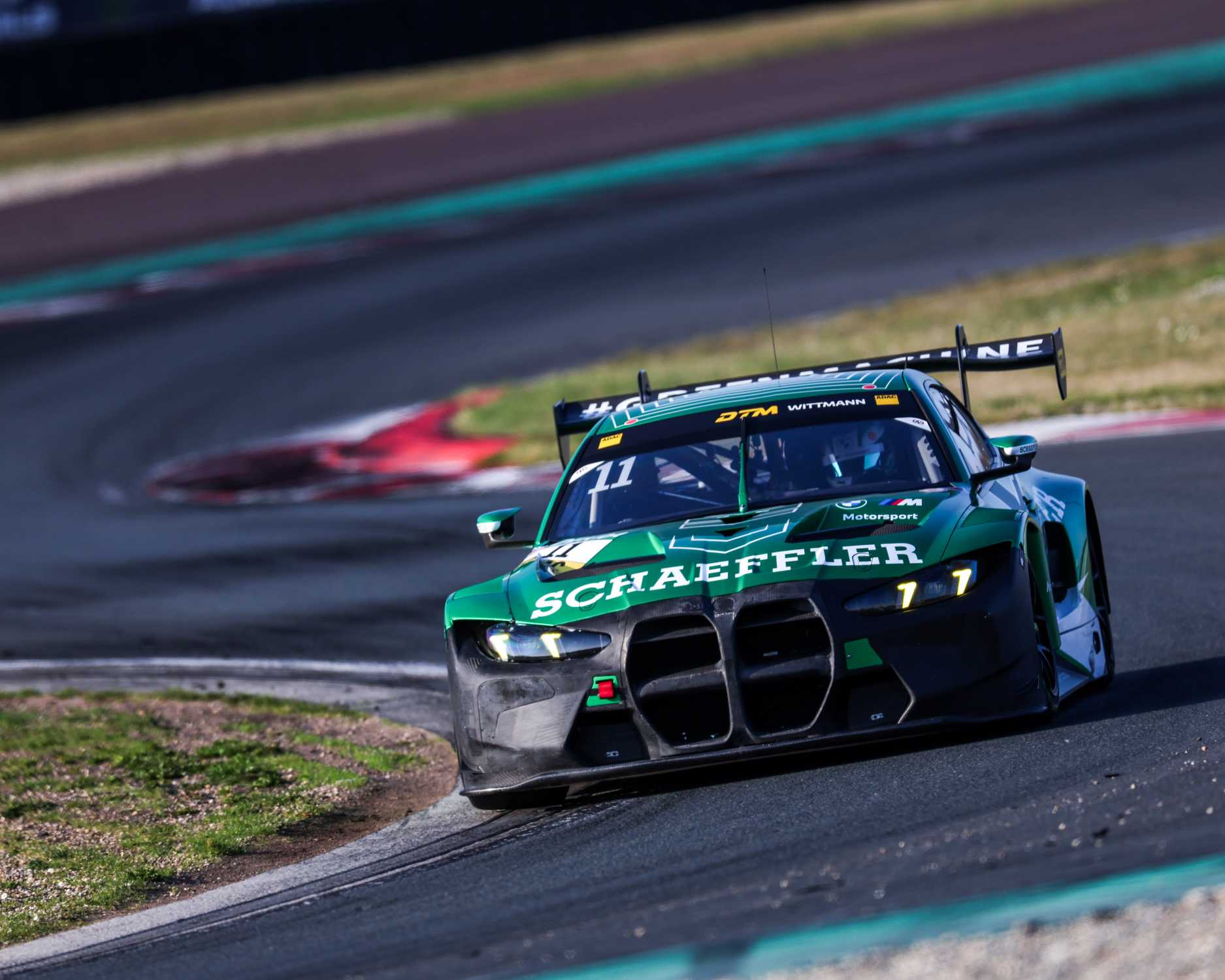Oschersleben (GER), 1-2 April 2025. DTM, ADAC Motorsport, Schubert Motorsport, #11 BMW M4 GT3 ...