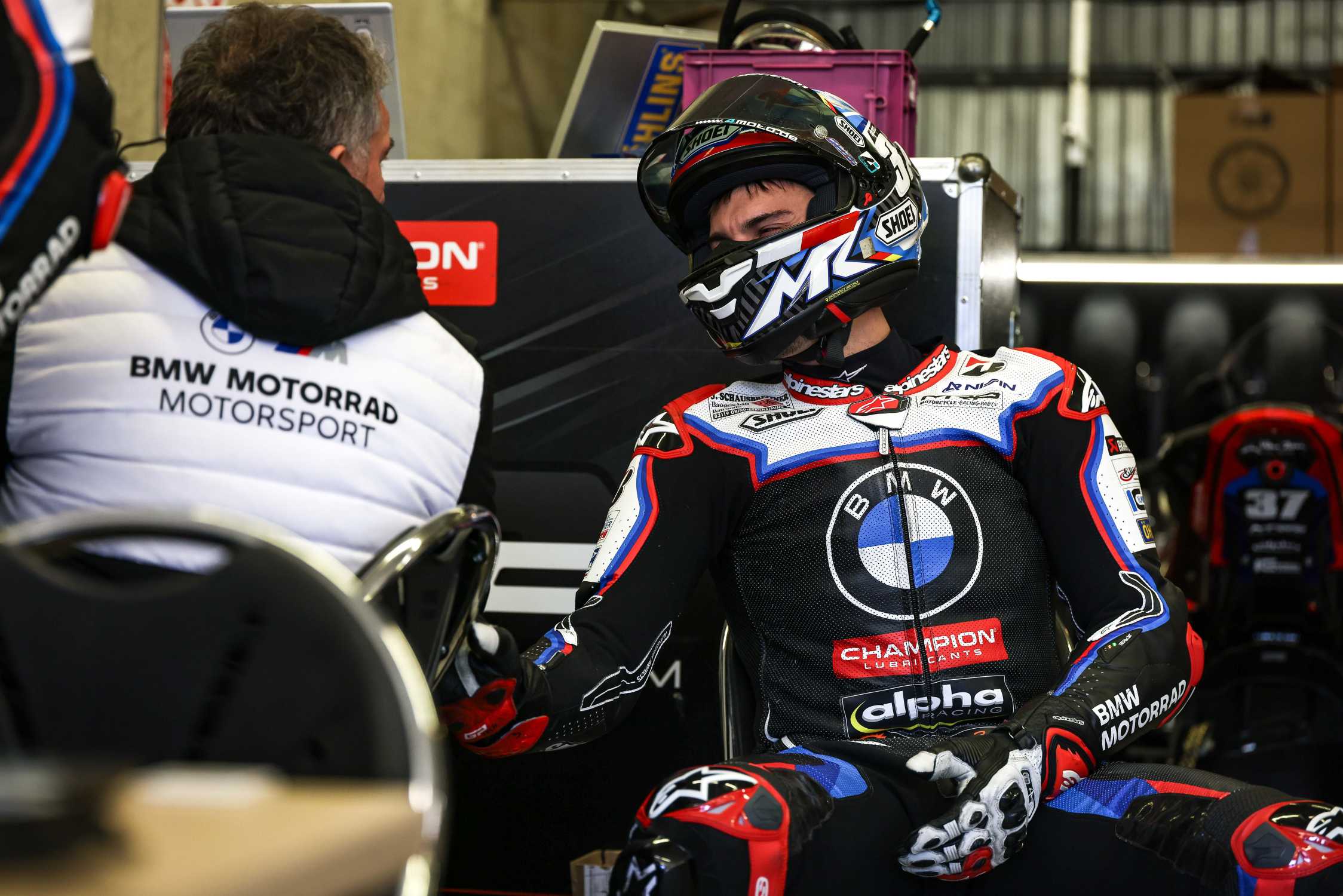 Le Mans (FRA), 1st to 2nd April 2025. BMW Motorrad Motorsport, FIM ...