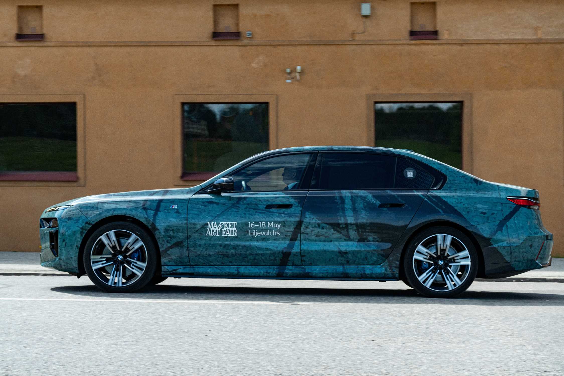 Market Art Fair 2025 in Stockholm. BMW Art Commission 2025 with artist Gregor Hildebrandt. BMW ...