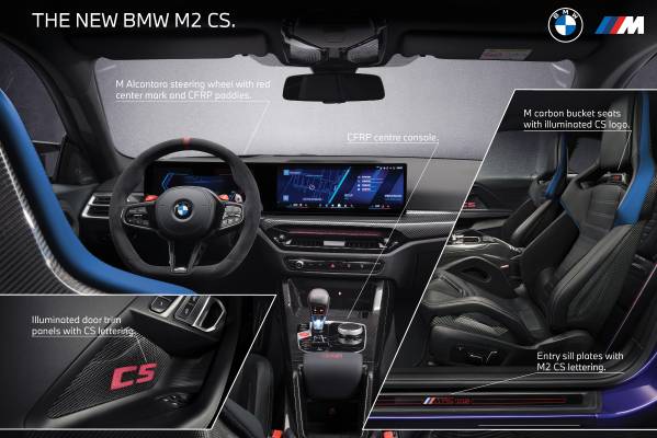 The new BMW M2 CS.