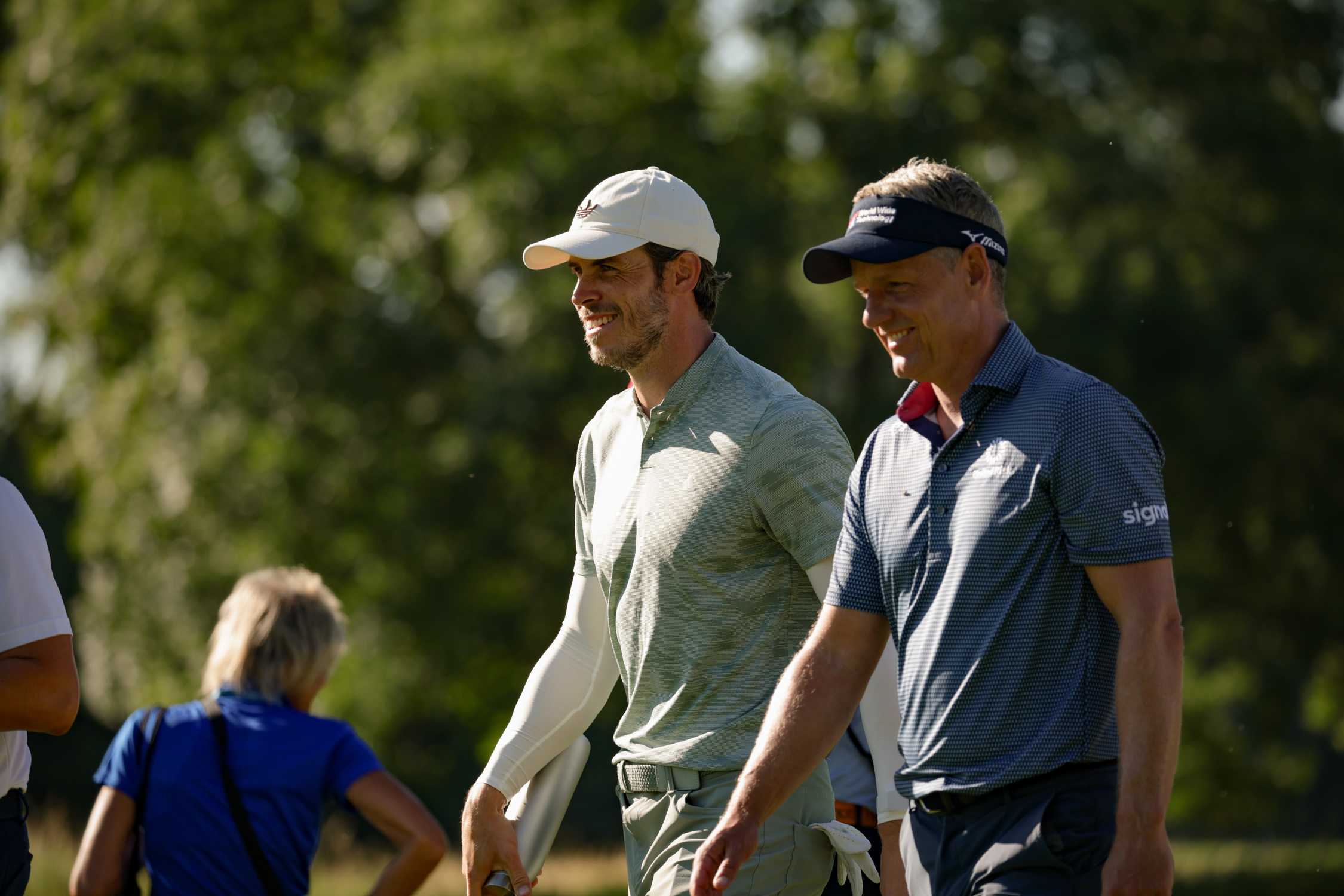 2nd July 2025, BMW International Open, Pro-Am, Gareth Bale, Luke Donald