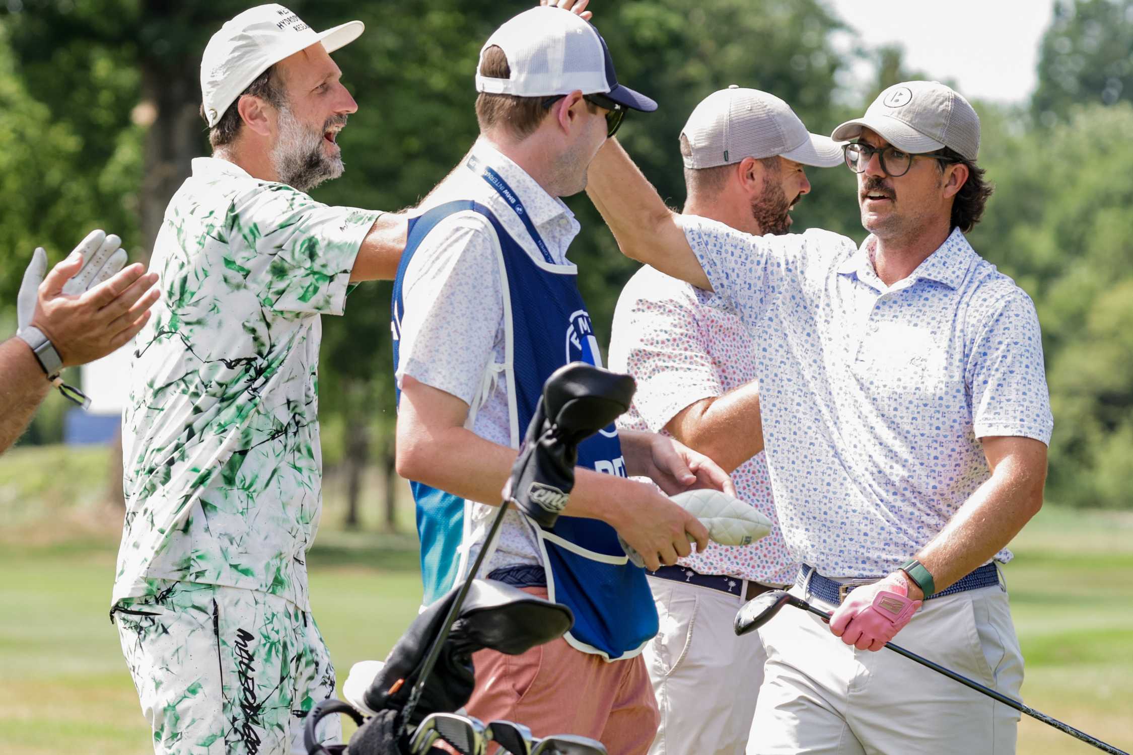 02. Juli 2025, BMW International Open, Pro-Am, Paul Ripke, George Bryan