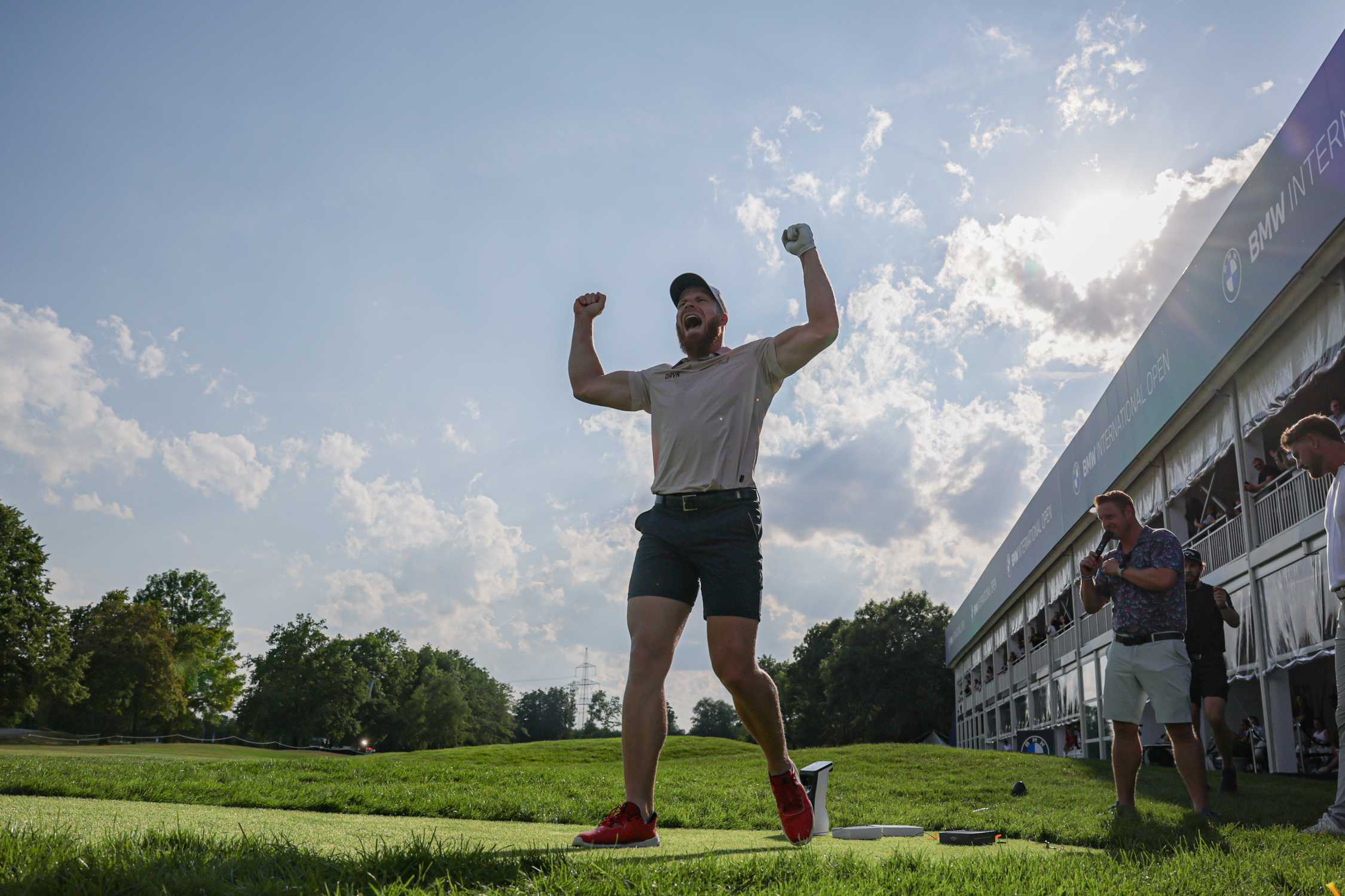 05. Juli 2025, BMW International Open, Longdrive Competition, Martin ...