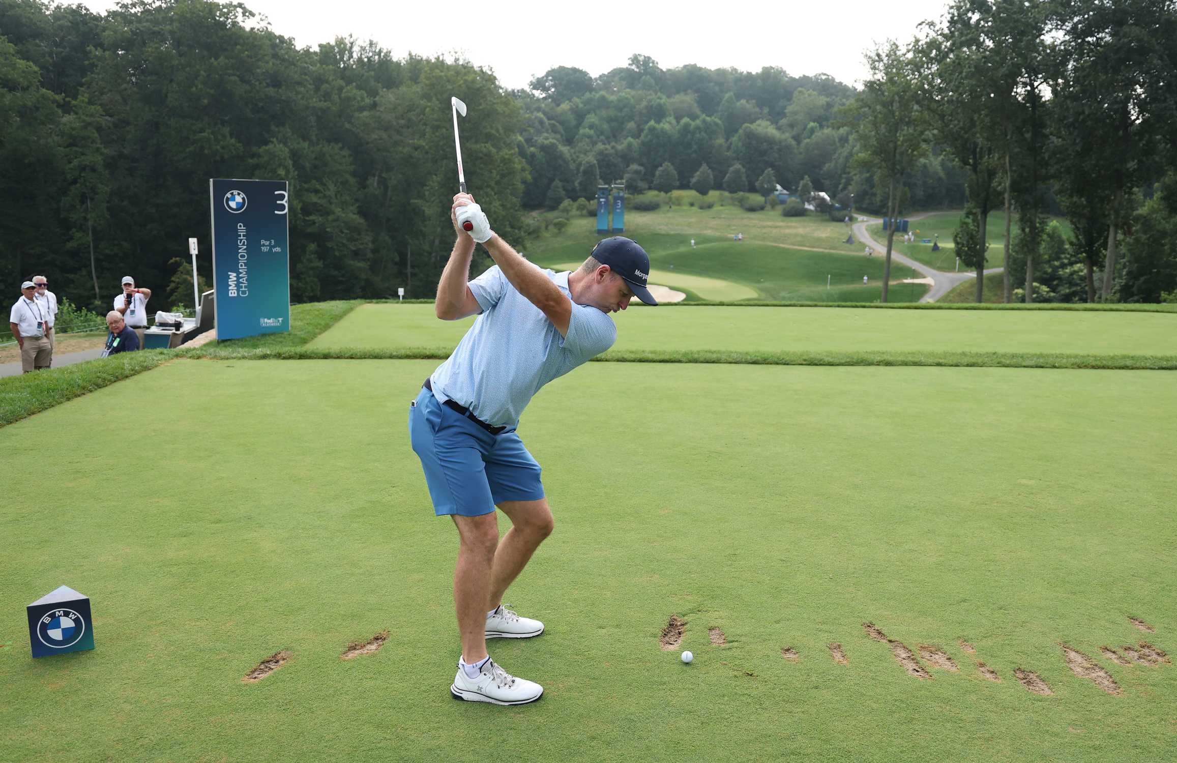 BMW Championship 2025, Caves Valley Golf Club. Gardner Heidrick Pro-Am - Justin Rose.