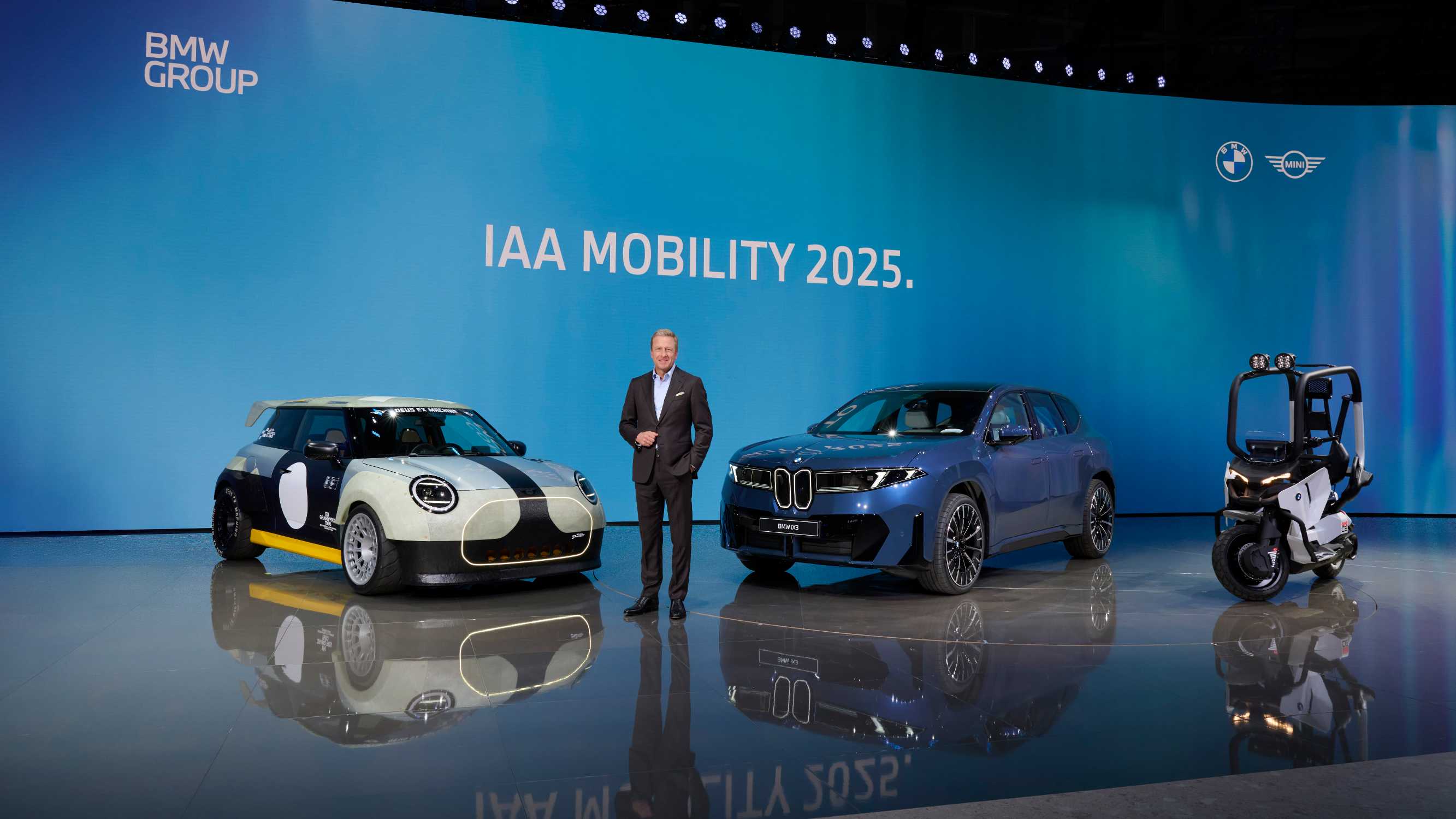 Die BMW Group auf der IAA Mobility 2025. Reden anlässlich der Pressekonferenz am 8.9.2025.