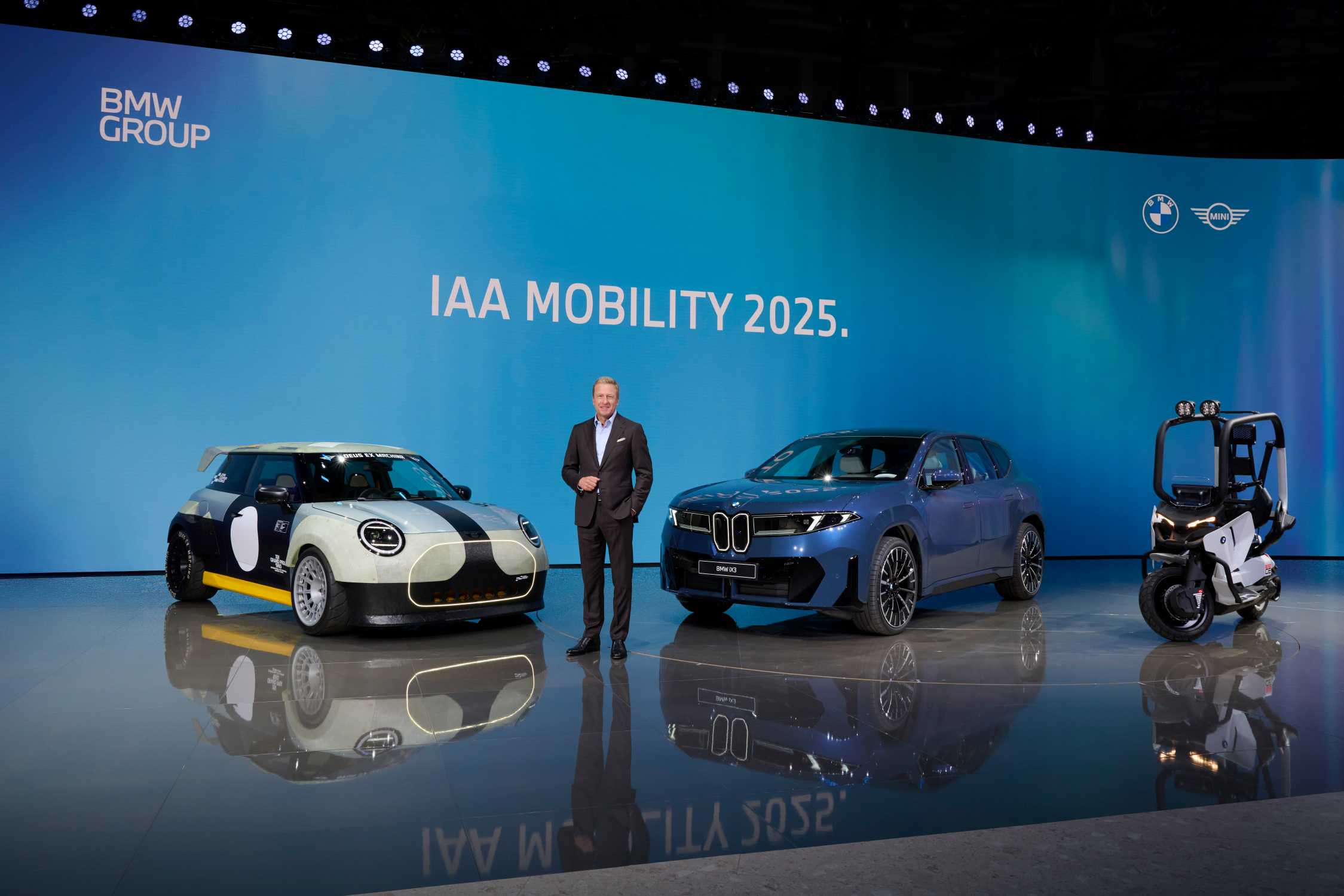 Die BMW Group auf der IAA Mobility 2025. Reden anlässlich der Pressekonferenz am 8.9.2025.