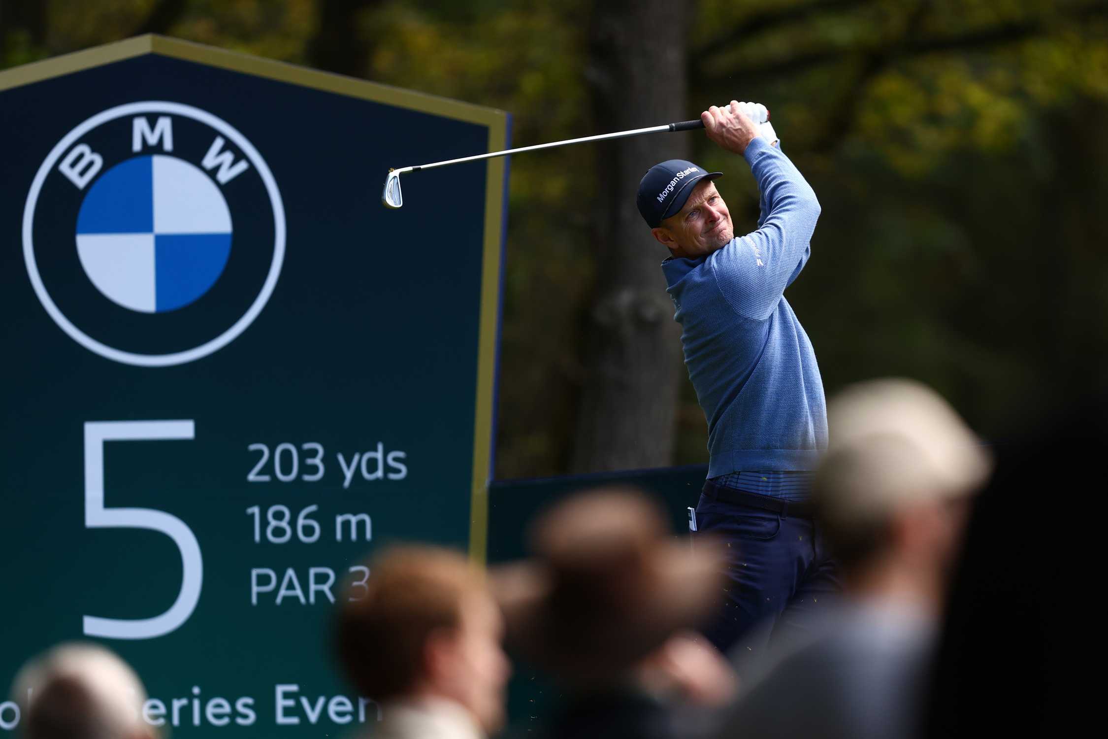 BMW PGA Championship 2025. Justin Rose.