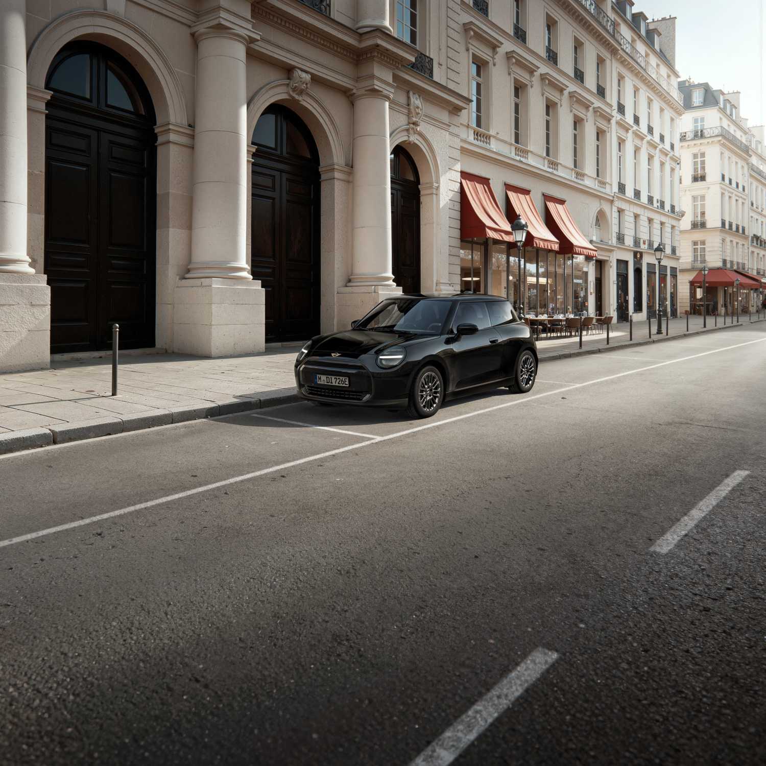 Der MINI Cooper E Blackyard Edition (01/2026).