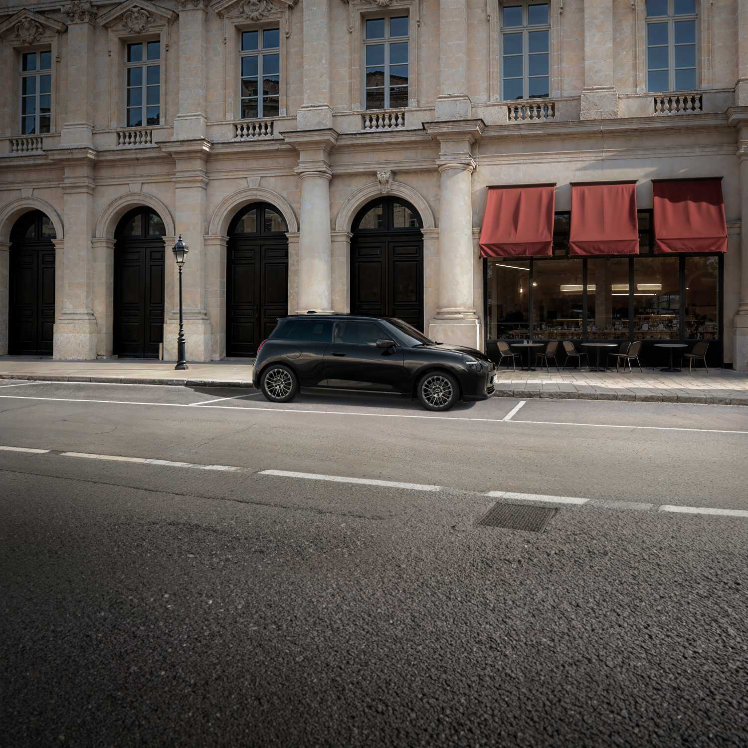 Der MINI Cooper E Blackyard Edition (01/2026).