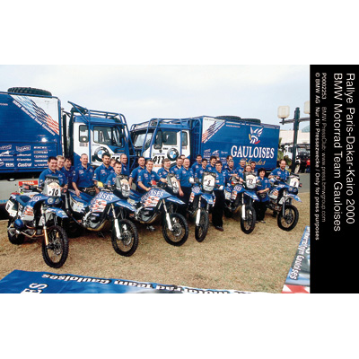Rally Paris-Dakar-Kairo 2000 - BMW Motorcycle Team Gauloises