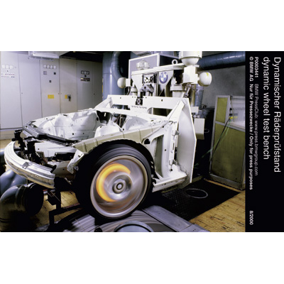 BMW M3 - dynamic wheel test bench