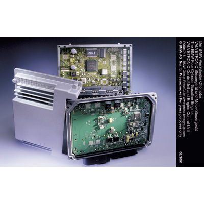 The BMW Four Cylinder Gasoline Engine; VALVETRONIC Control Unit and ...
