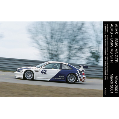 ALMS - BMW M3 GTR - March 2001