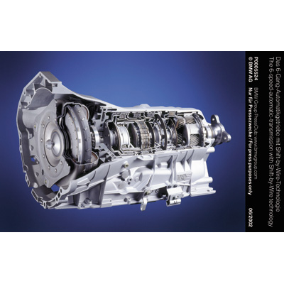 The 6-speed automatic transmission with Shift by Wire technology (04/2003)