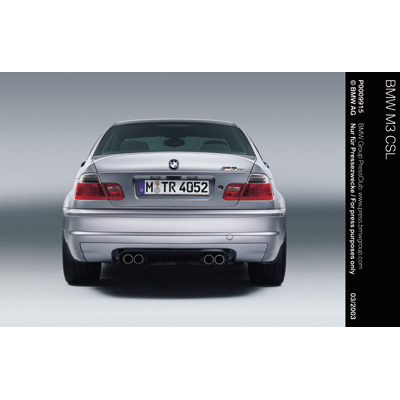 BMW M3 CSL (02/2003)