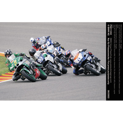 BMW Motorrad BoxerCup 2003 - Mugello, Andy Hofmann (5), Roberto Panichi ...