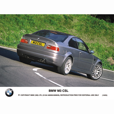 BMW M3 CSL (11/2003)