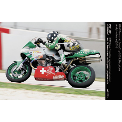 BMW Motorrad BoxerCup 2003, Barcelona. Andy Hofmann (5/CH) (06/2004)
