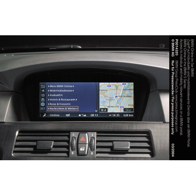 BMW Online in the BMW 5 Series: Access to individual and mobility ...