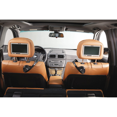 BMW X3 Rear Seat Entertainment System (07/2004)