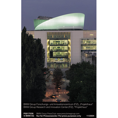 BMW Group Research and Innovation Center (FIZ), "Projekthaus" (10/2004)