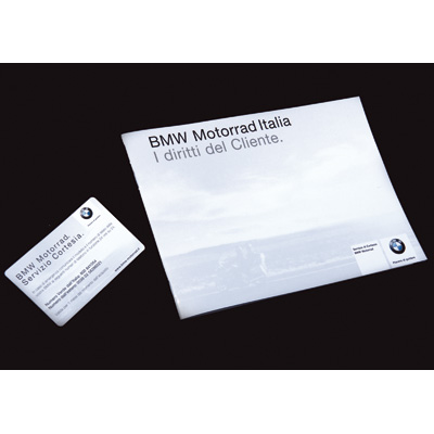 New conditions for the BMW Motorrad Highway Assistance Service. Shown ...