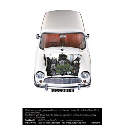 The Morris Mini-Minor took the public by surprise in 1959 with its ...