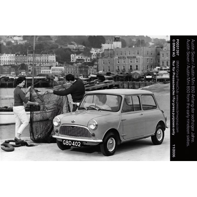 Austin Seven / Austin Mini 850 from the early nineteen sixties (11/2006)