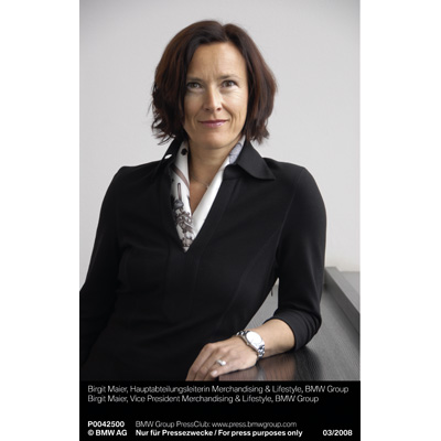 Birgit Maier, Vice President Merchandising & Lifestyle, BMW Group (03/2007