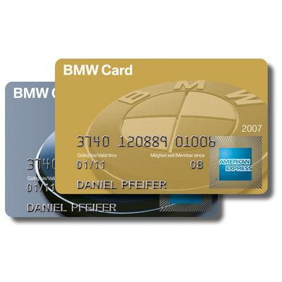 Die neue BMW Card/ BMW Card Gold von American Express (01/2008)
