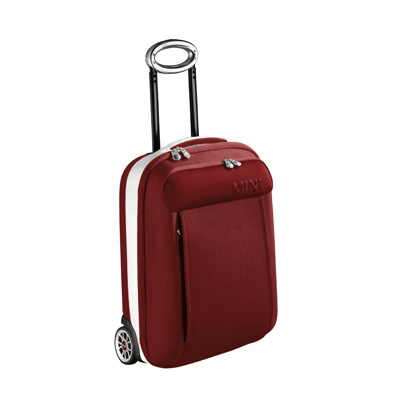 MINI Bags 2008. Cabin Trolley Go Fast! in chilli red (02/2008)