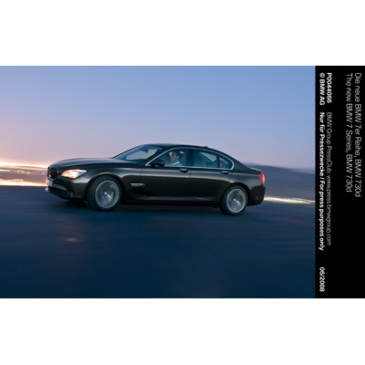The new BMW 7 Series, BMW 730d (07/2008)