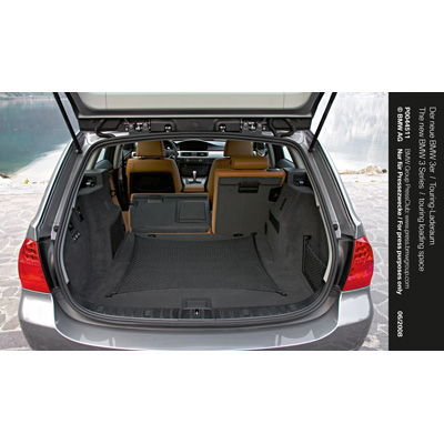 The new BMW 3 Series / touring loading space (07/2008)