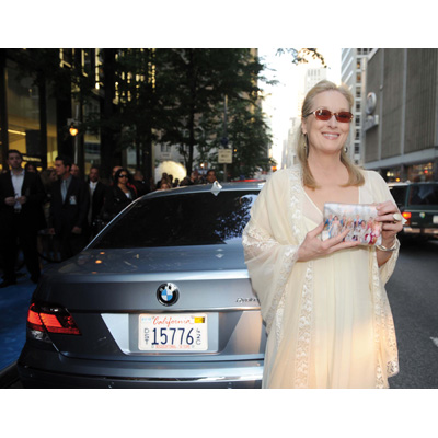 Actress Meryl Streep arrives at the premiere of her new film, Mama Mia ...