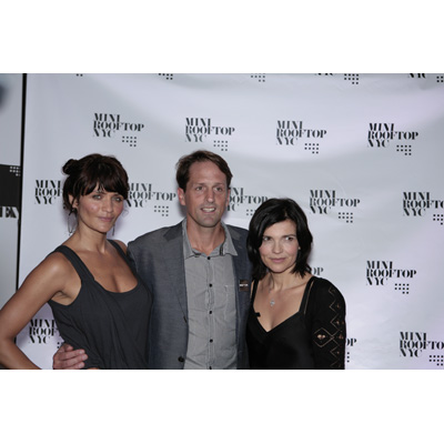 MINI ROOFTOP NYC. EDUN Fashionshow. Helena Christensen, Christian Kemp ...