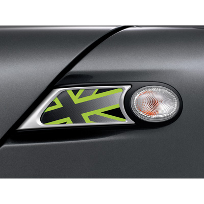 The new MINI Ray, Alien Green side scuttles (02/2009)