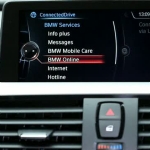 BMW ConnectedDrive. Message dictation function.